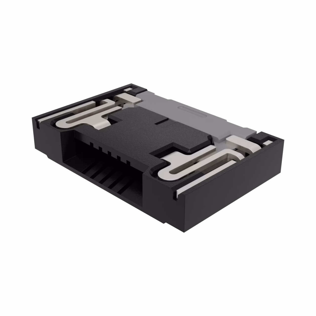 Easy-On FlexiSnap-15 FFC/FPC Connector, 0.50mm Pitch, 1.50mm Height, Dual Contact Style, Right-Angle, Surface Mount, 5 Circuits, Gold Plating for sale
