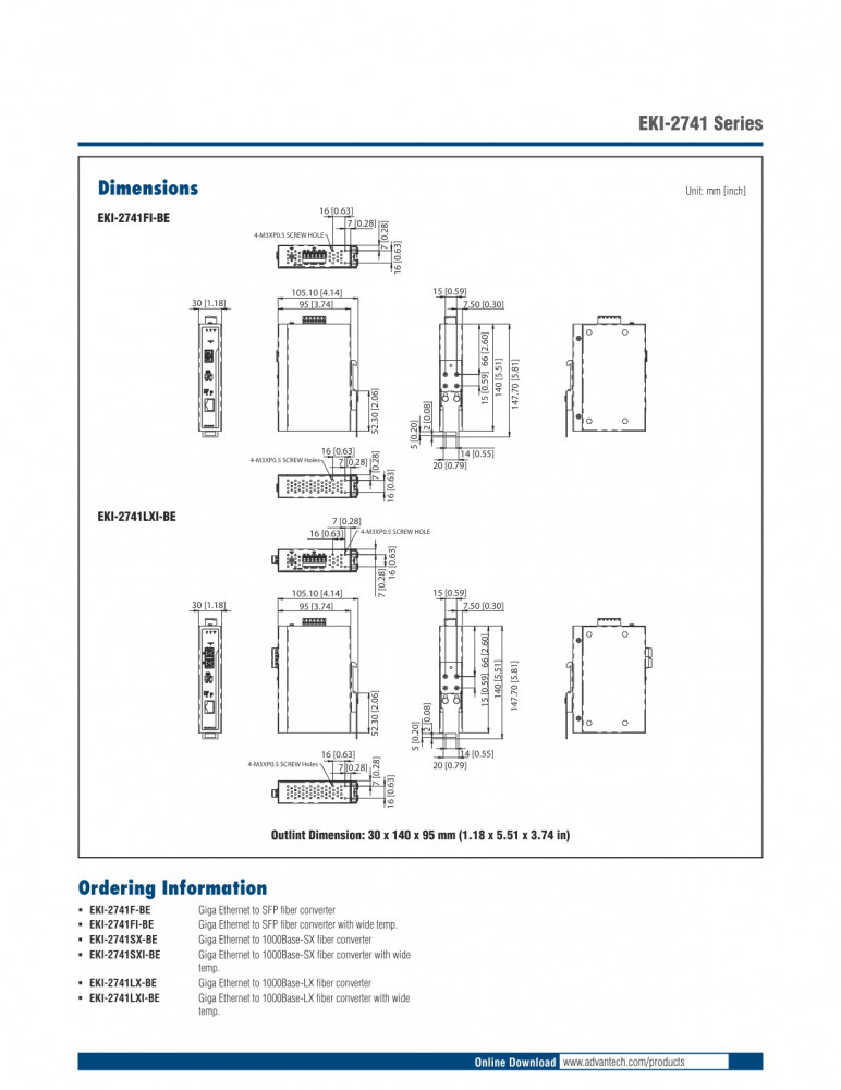 EKI-2741 technical documentation page 2