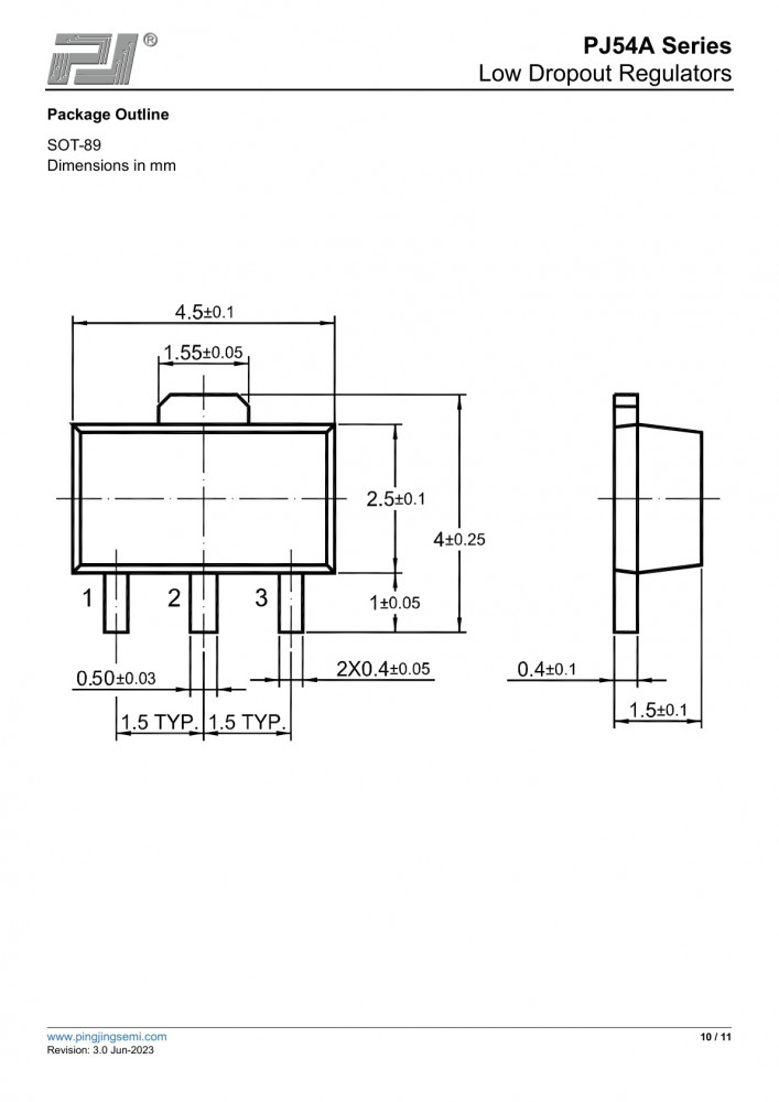 PJ54AM50SQ datasheet page 10