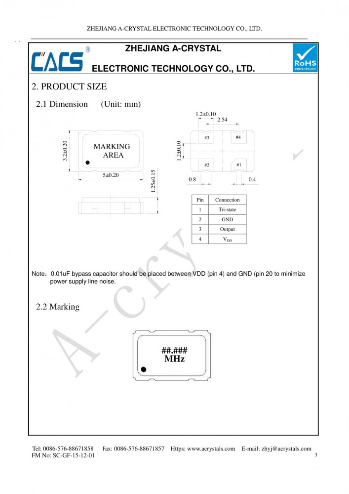 POSC5032 specification document page 3