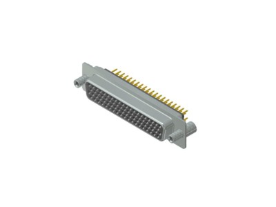 D-SUB High Density • 78-pos. • Socket • Solder pin straight • Threaded rear spacer • Quality class 3 • UNC 4-40 for sale