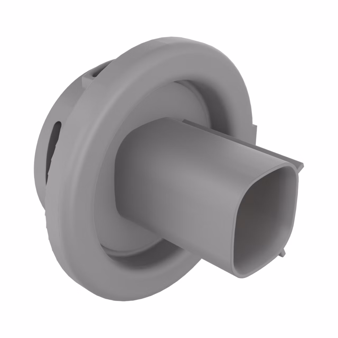 MX150 Male Connector Assembly, Bulkhead Twist-Lock, Mat-Sealed Compatible, Dual Row, 6 Circuits, Keying Option B, Light Gray for sale