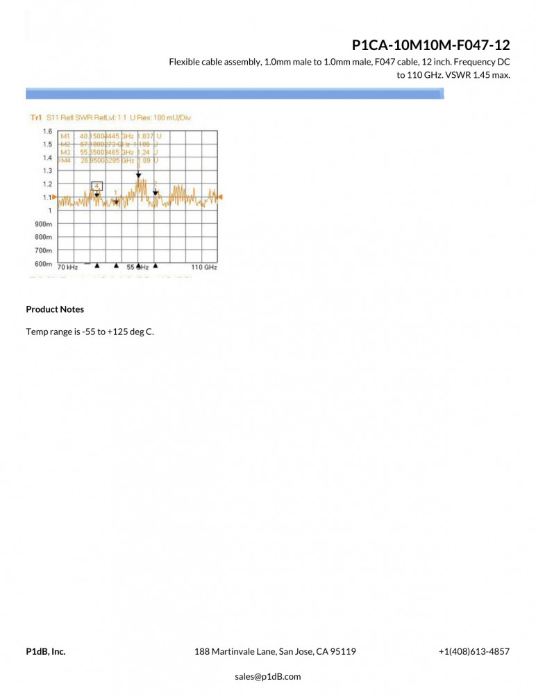 P1CA-10M10M-F047-12 product documentation, page 2