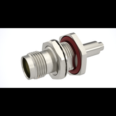 TNC / STRAIGHT BULKHEAD JACK PANEL SEAL REAR MOUNT CRIMP TYPE - CABLE 2.6/50 S for sale