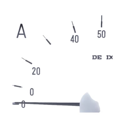 Delixi Electric 42L6A5A Analog Panel Ammeter Chip for Precise Current Measurement