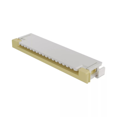 Easy-On FFC/FPC Connector, 1.00mm Pitch, Slider Series, Right-Angle, Top  Contact, 2.70mm Height, 17 Circuits, Gold Plating for sale