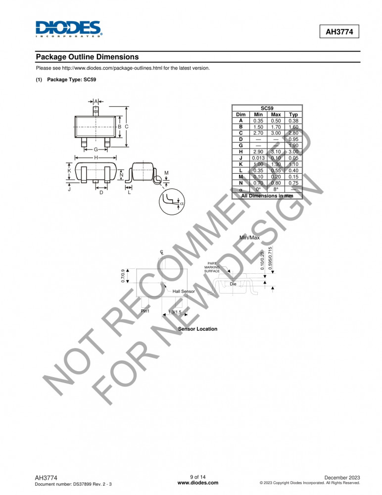 AH3774 datasheet page 9