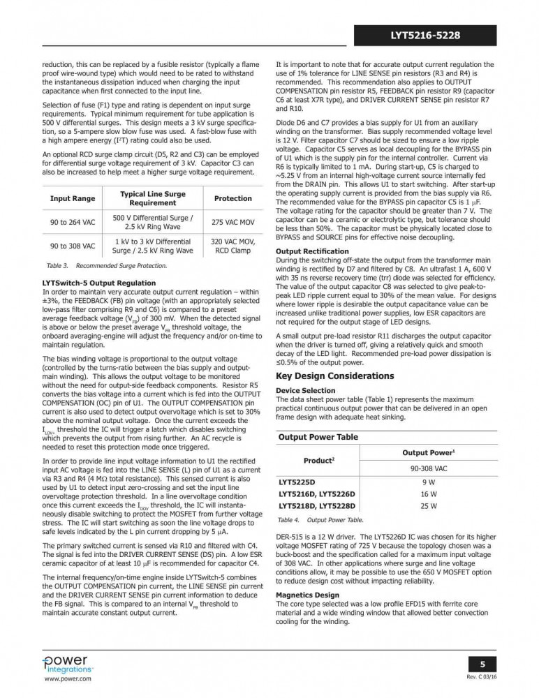 LYT5226D-TL datasheet page 5