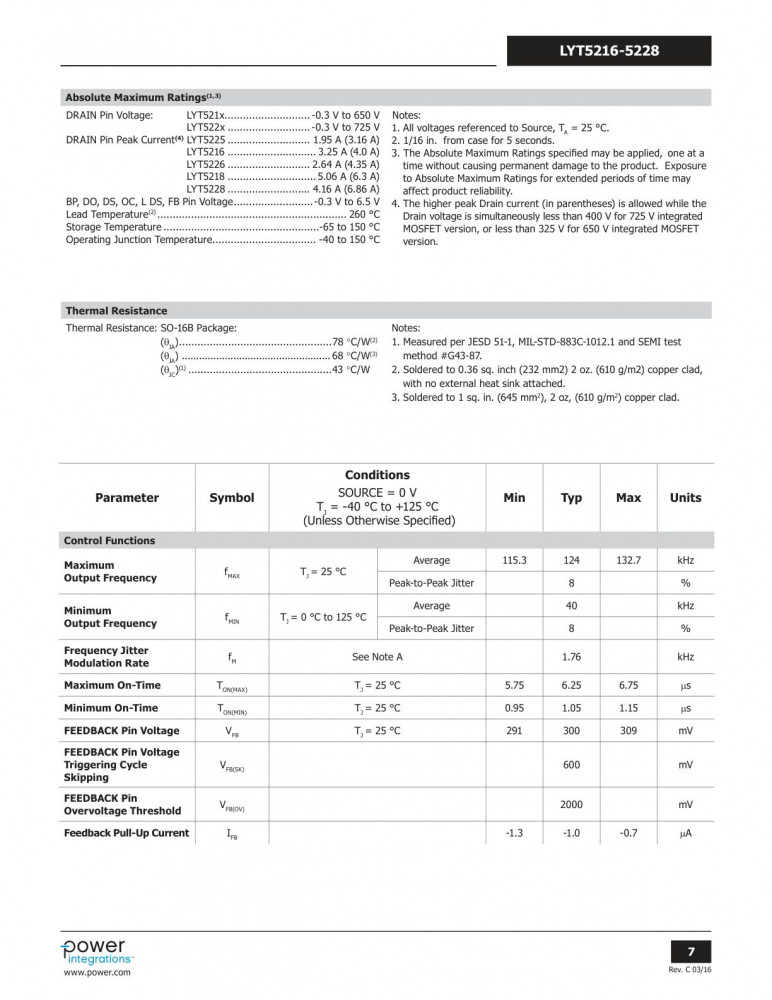 LYT5226D-TL datasheet page 7