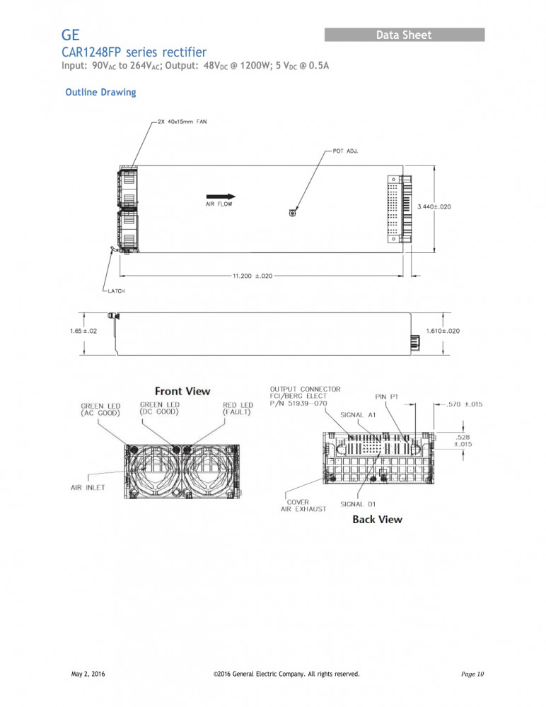 CAR1248FPBC-Z01A datasheet page 10