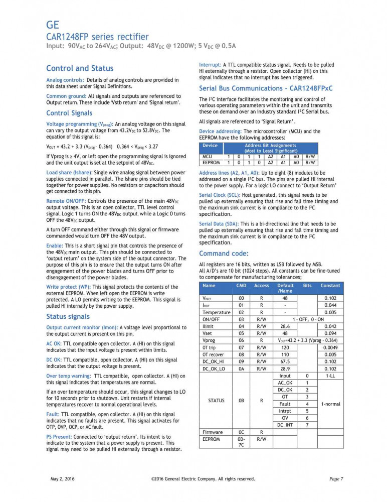 CAR1248FPBC-Z01A datasheet page 7
