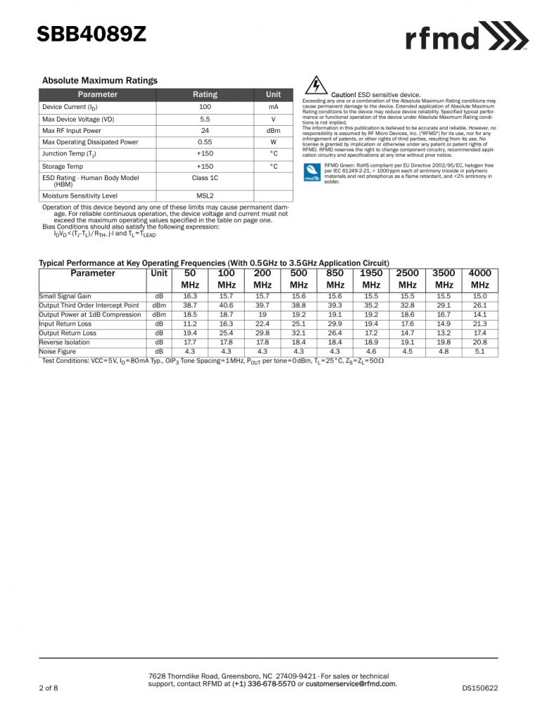 SBB4089Z technical document page 2