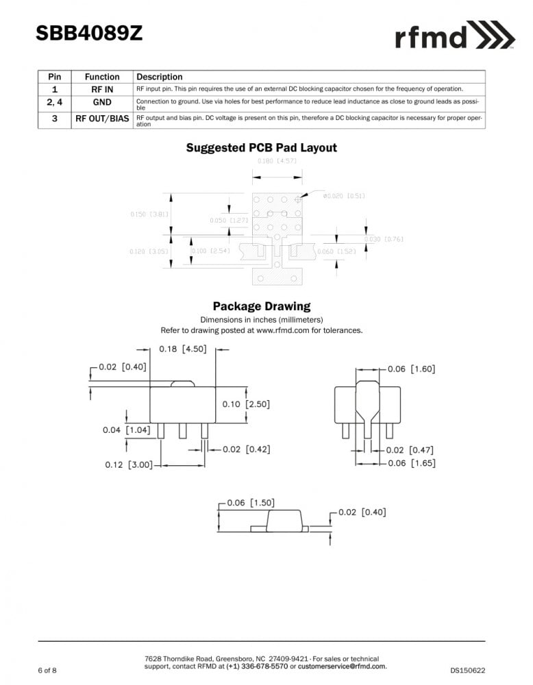 SBB4089Z technical document page 6