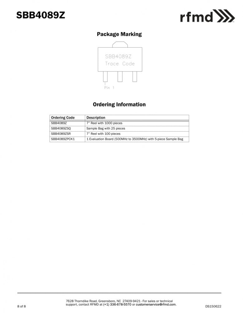 SBB4089Z technical document page 8