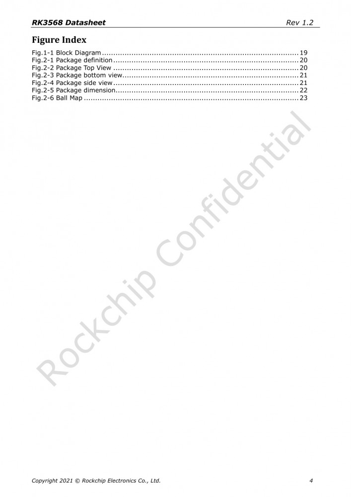 RK3568 datasheet page 4