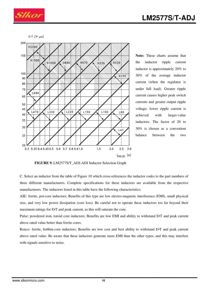 LM2577S-ADJ datasheet page 10