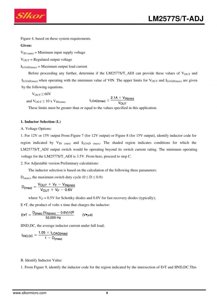 LM2577S-ADJ datasheet page 8
