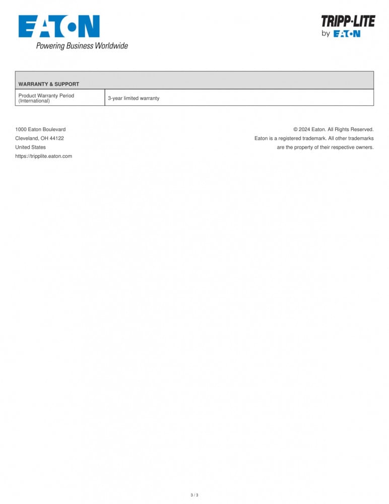 MTB3-01M-5A-AB technical document page 3