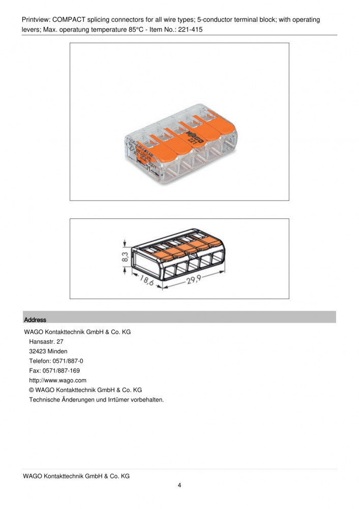 Adafruit 874 technical document page 4