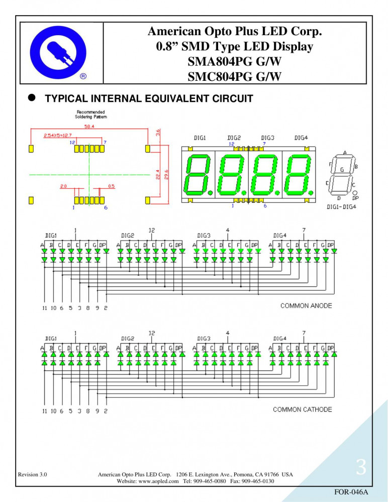 SMA804PG datasheet page 3