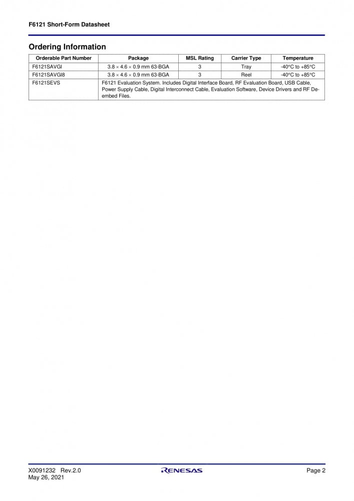 F6121 technical document page 2