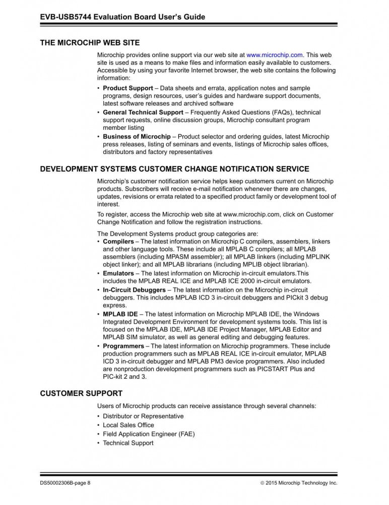 EVB-USB5744 User's Guide page 8