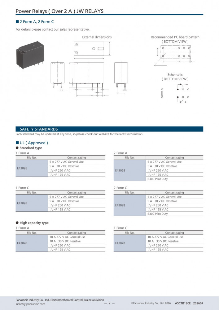 JW relay catalog page 8