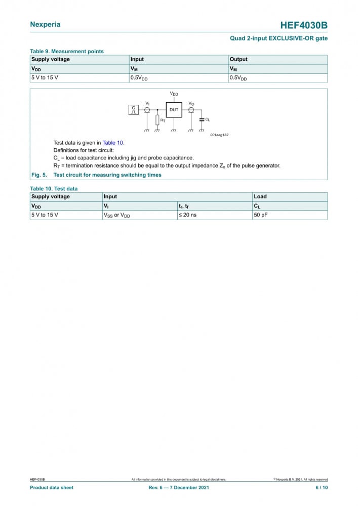 HEF4030BT,653 datasheet page 6