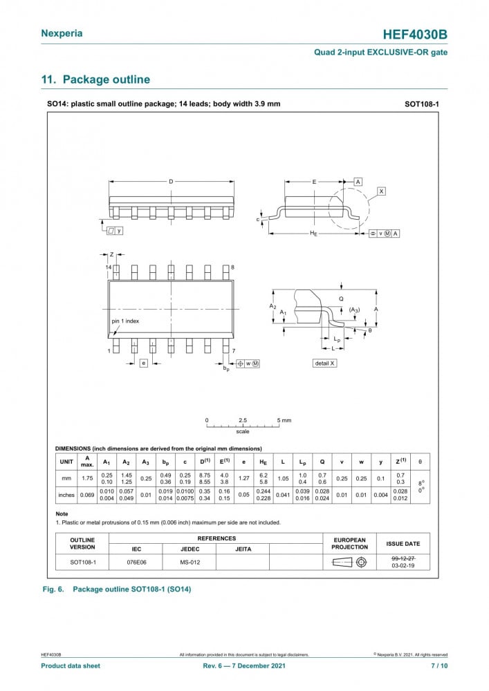 HEF4030BT,653 datasheet page 7