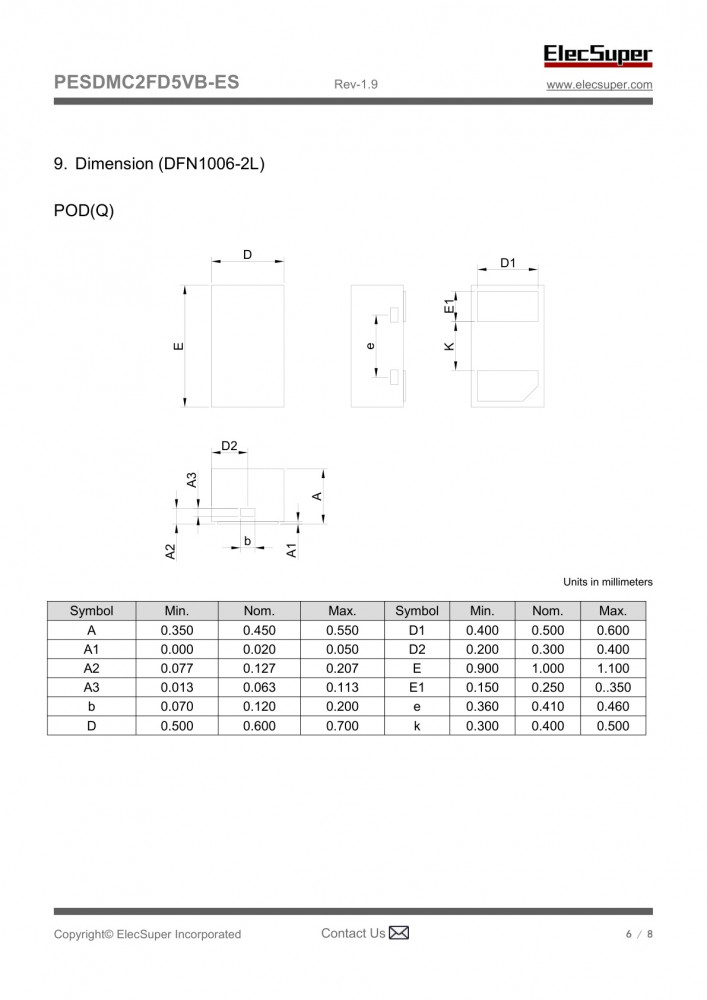 PESDMC2FD5VB-ES datasheet page 6