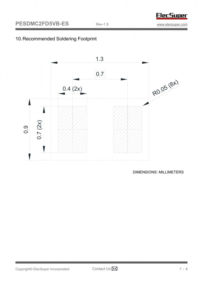 PESDMC2FD5VB-ES datasheet page 7