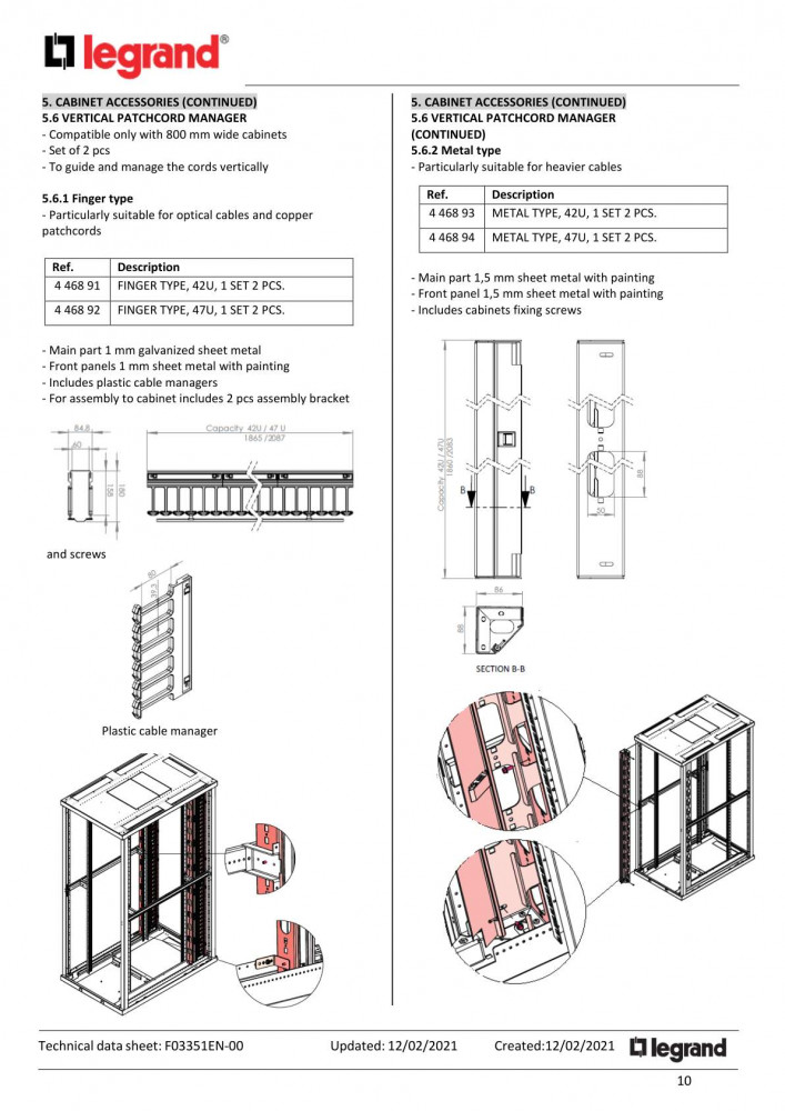 Legrand Linkeo DC catalog page 10