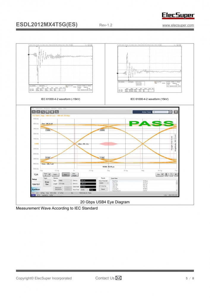ESDL2012MX4T5G(ES) datasheet page 5