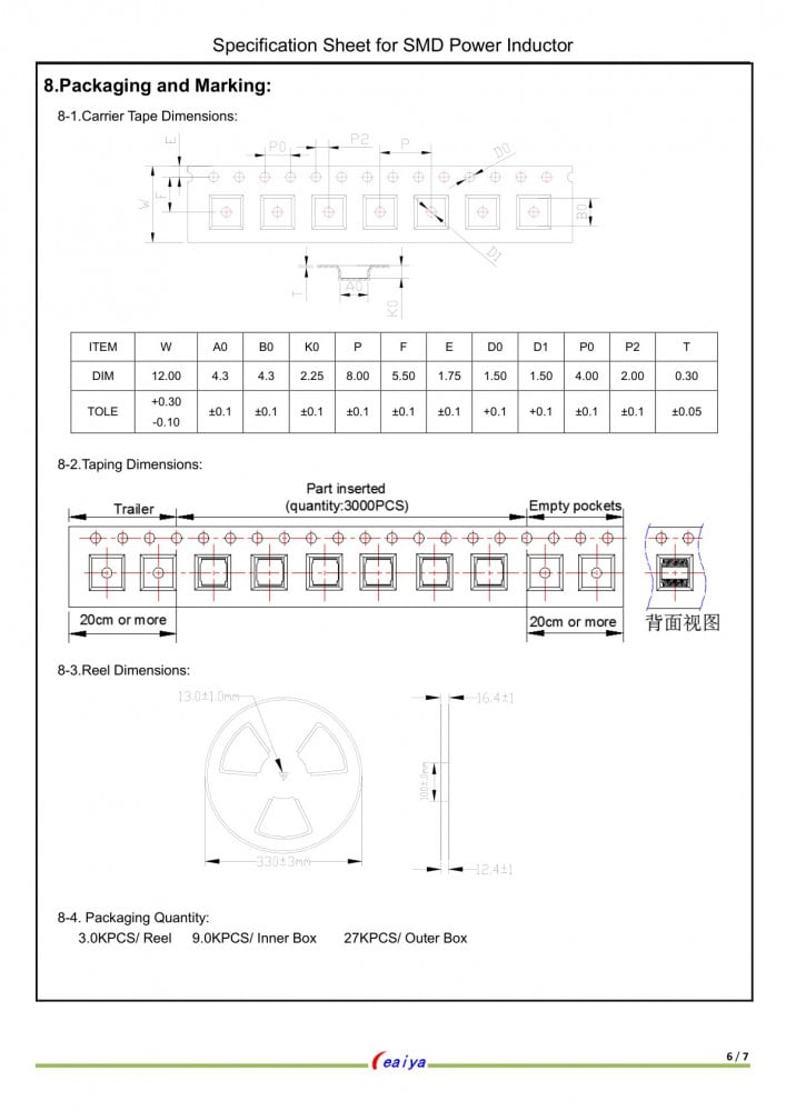 MAI4020S datasheet page 6
