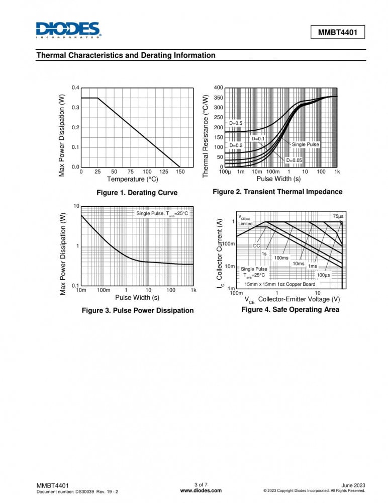 MMBT4401-7-F datasheet page 3