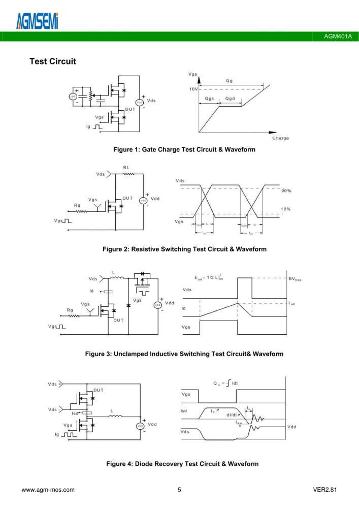 AGM401A datasheet page 5