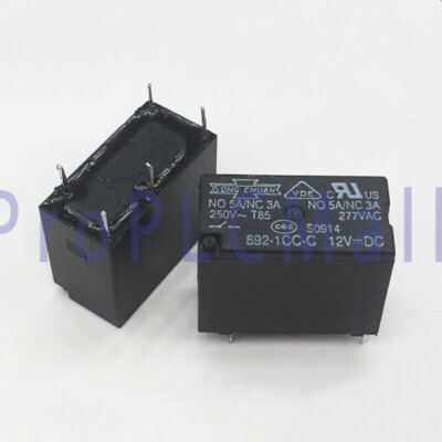 Song Chuan 892-1CC-C-12VDC Power Relay for sale