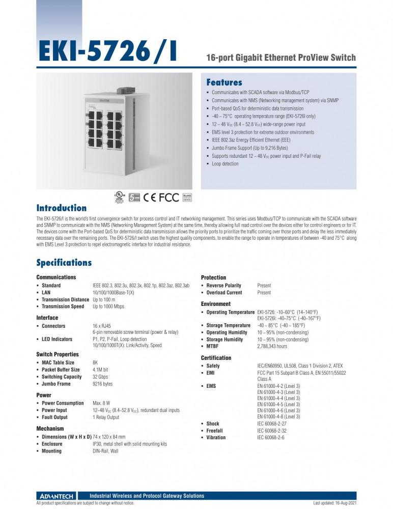 EKI-5726I product document page 1