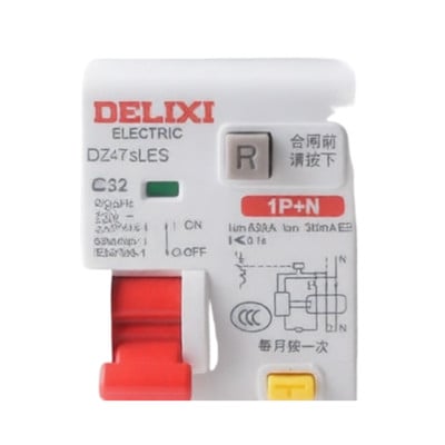 Delixi Electric DZ47SLES3C40 Miniature Residual Current Circuit Breaker