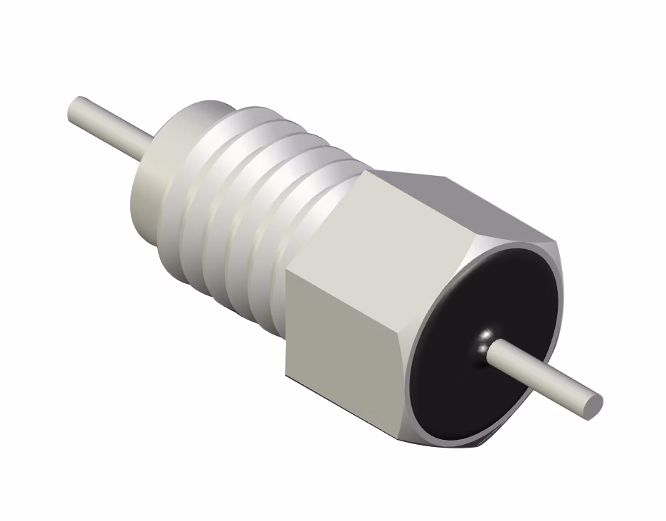 Resin-Sealed EMI Filters, 3000 pF Pi, 0.81mm Terminal Diameter, 12-28 Thread for sale