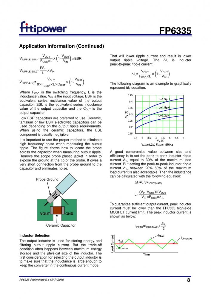 FP6335S5 datasheet page 8