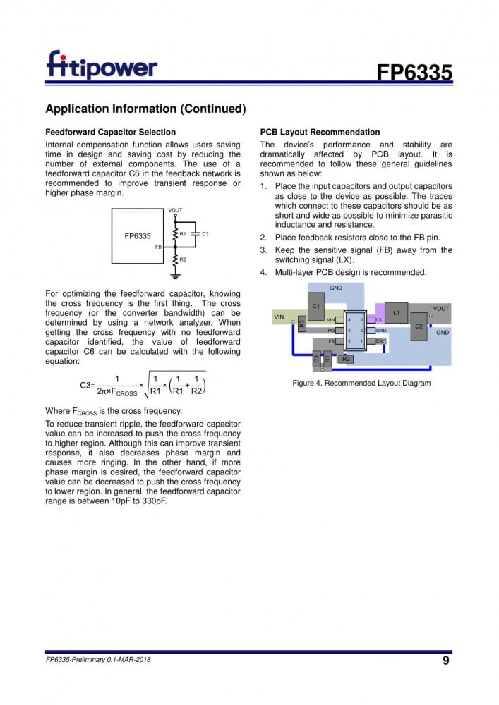 FP6335S5 datasheet page 9