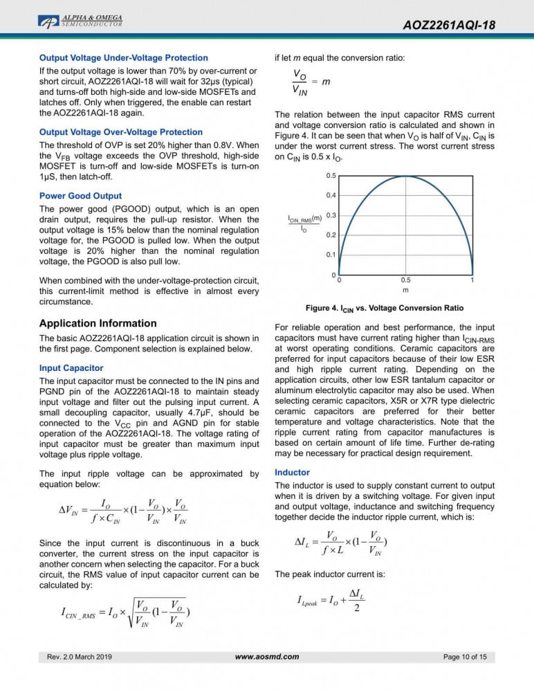 AOZ2261AQI-18 datasheet page 10