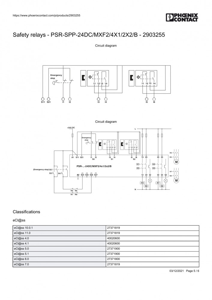 Phoenix Contact 2903255 technical document page 5