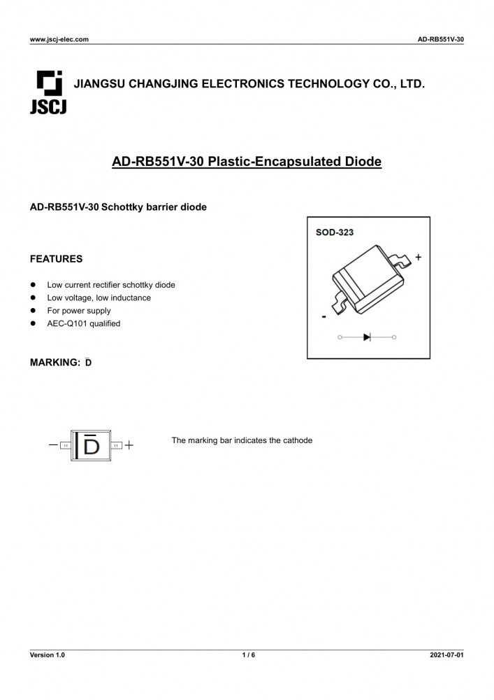 AD-RB551V-30 datasheet page 1