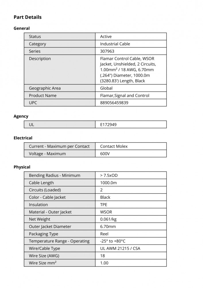 Product document image 2 for MOLEX 1552200159