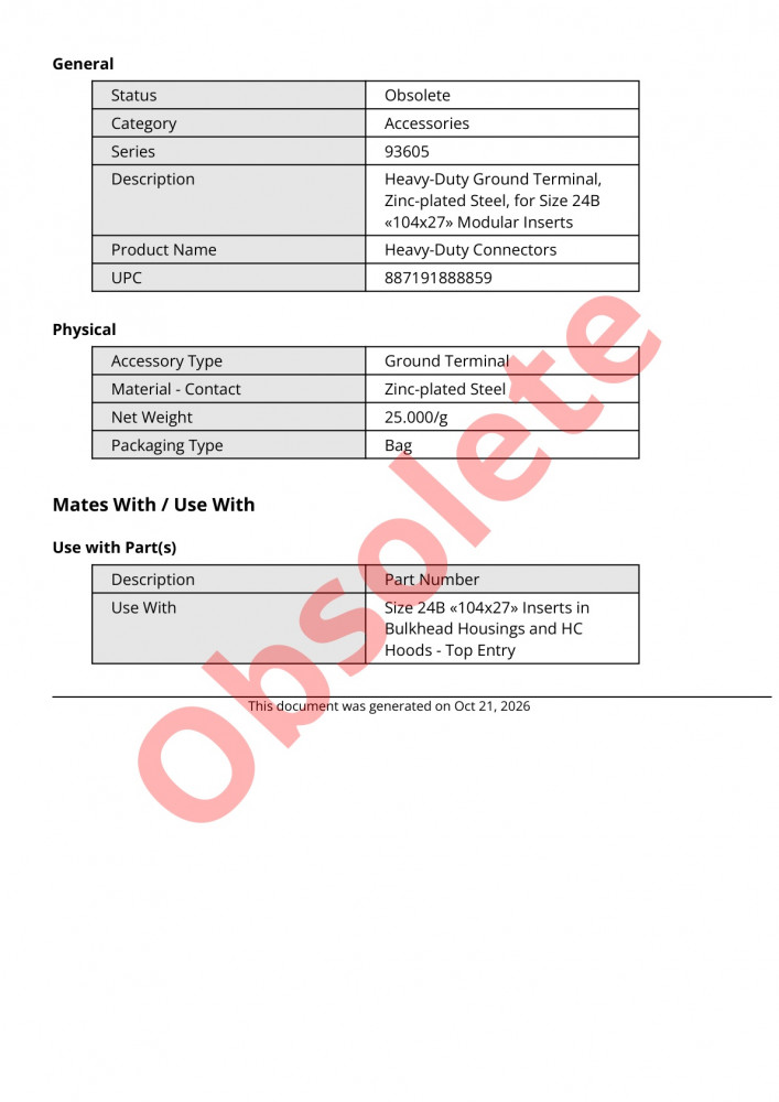936050013 product document, page 2