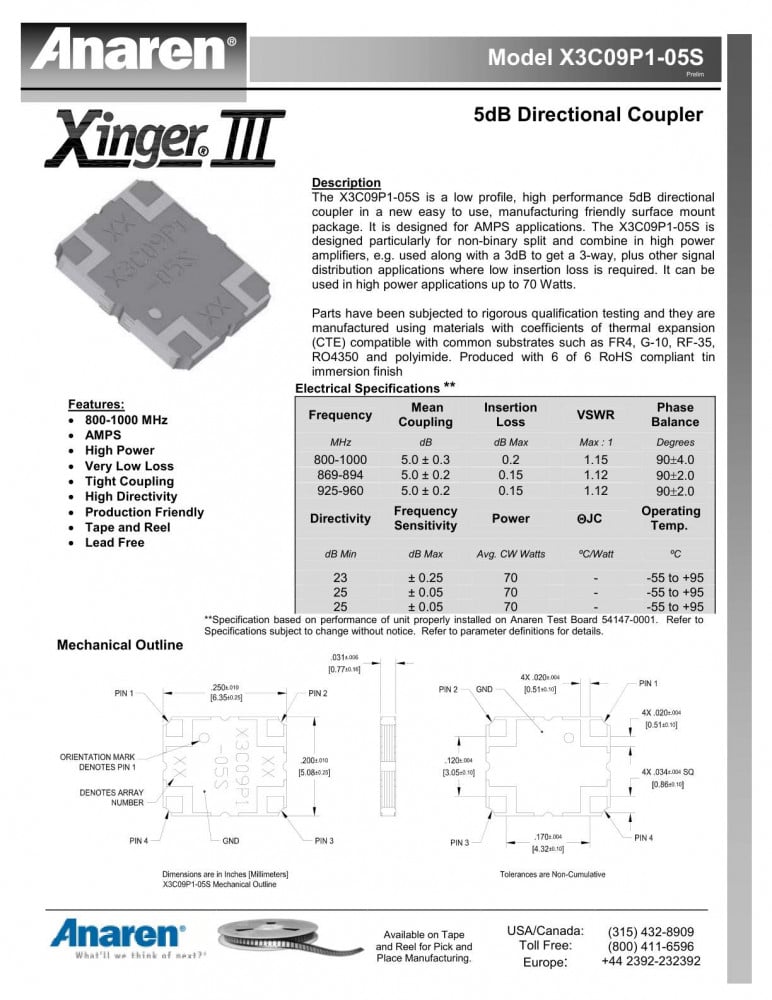 X3C09P1-05S document page 1