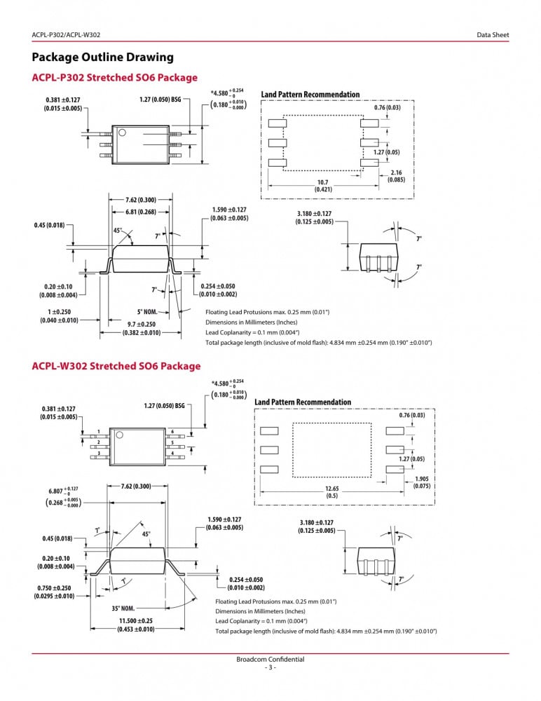 ACPL-W302-500E datasheet page 3