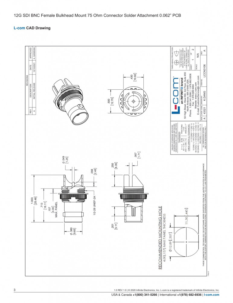 L-com LCCN3106 technical document page 3